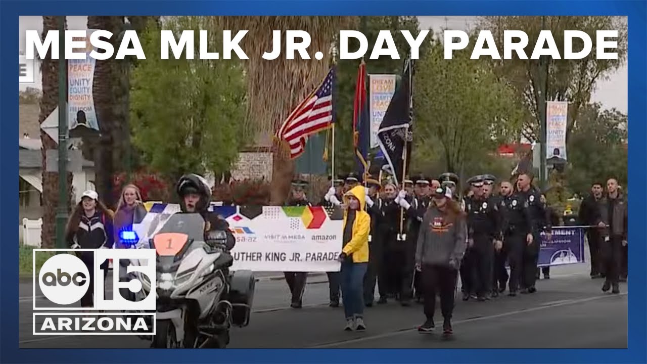 Mesa Dr. Martin Luther King, Jr. celebration and parade - YouTube