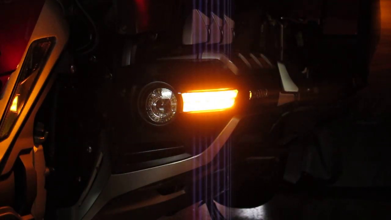 PATHFINDERLED G18CWL - cowl light with DRL + Sequential LED for 2018 ...