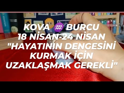 KOVA♒ YÜKSELEN KOVA BURCU 18 NİSAN-24 NİSAN(AQUARIUS) HAFTALIK KAHVE FALINIZ VE TAROT KARTINIZ