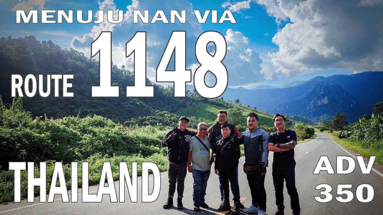 Lewat Rute 1148 Naik ADV 350 ke Nan - Thailand Ep5 - YouTube