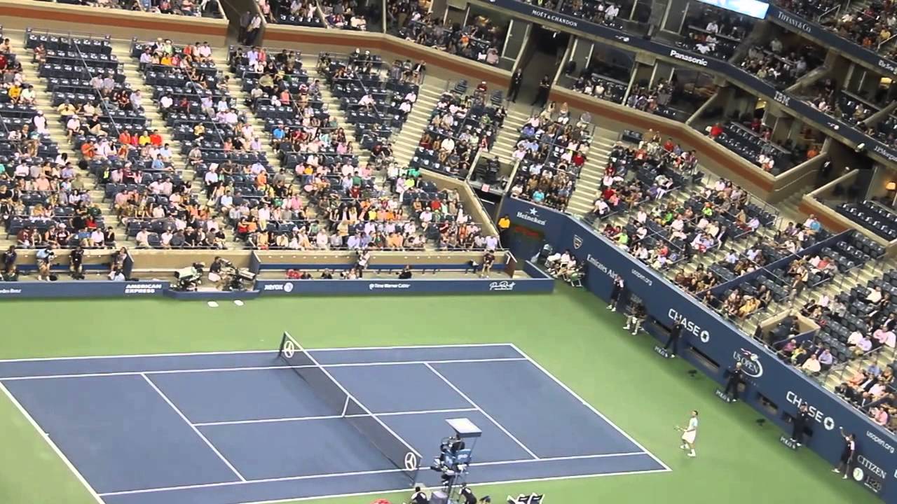 Roger Federer @ US Open 2013 Aug 31 - Winning Moment - YouTube