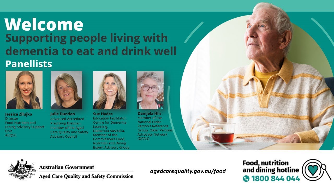 Food, nutrition and dining webinar - Supporting people with dementia to ...