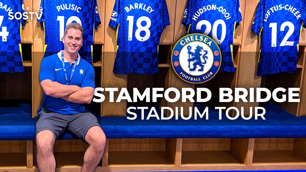 BEHIND THE SCENES! Chelsea Football Club | Stamford Bridge Private Tour ...