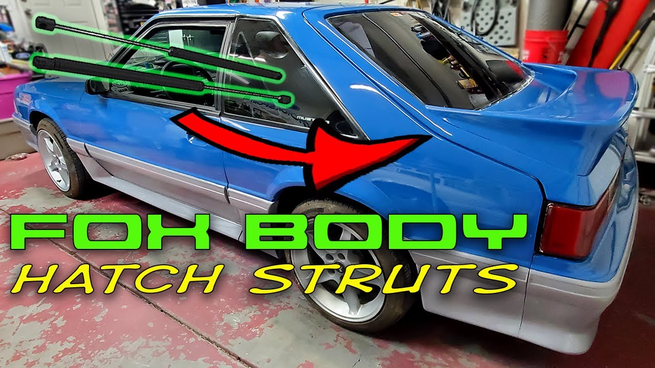 The 89G - Fox Body Hatchback Hatch Struts - The Procedure I Prefer 79 ...