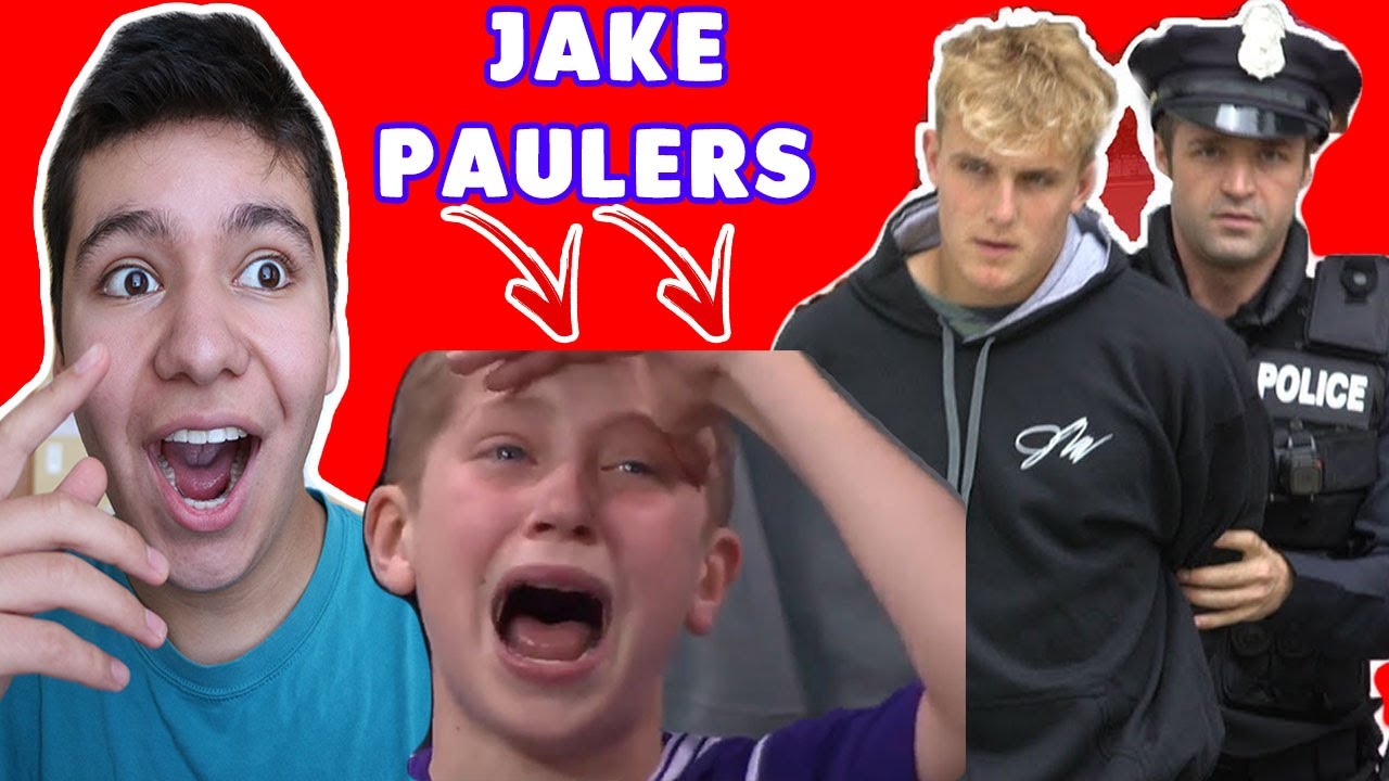 Jake Paul Going To Jail (Jake Paulers Crying) - YouTube