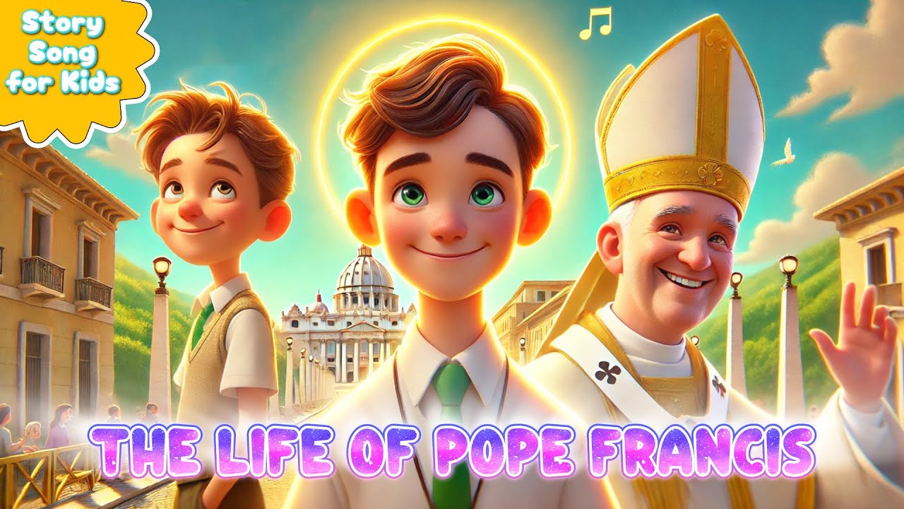 🌟 Pope Francis for CHILDREN 👶🎶 | ️ Animated Song about His Life and ...