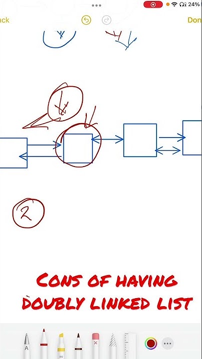 Cons of having doubly linked list - Data Structures and Algorithms Interview Questions - YouTube