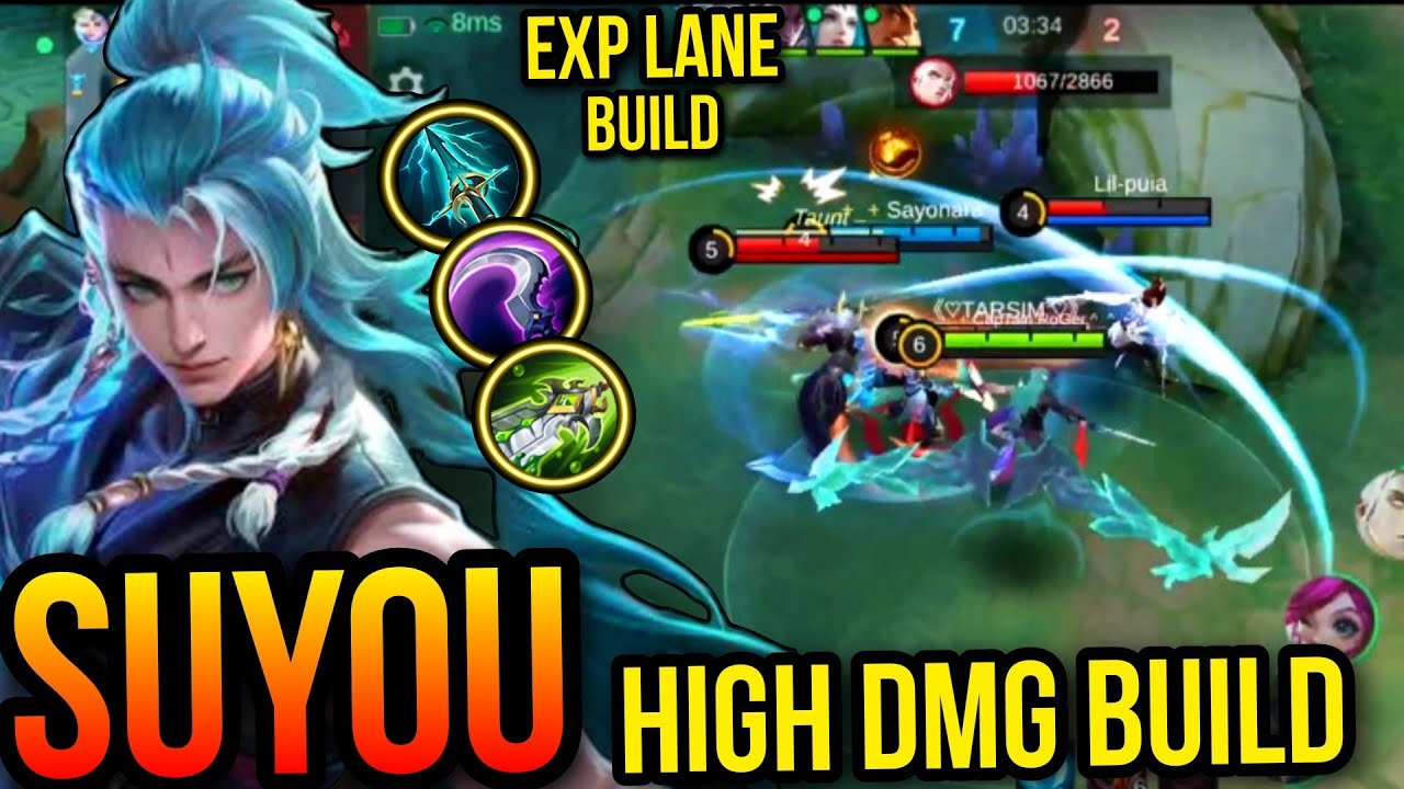 Exp Lane Suyou High Damage Build | Top Global Suyou Best Build 2024 ...