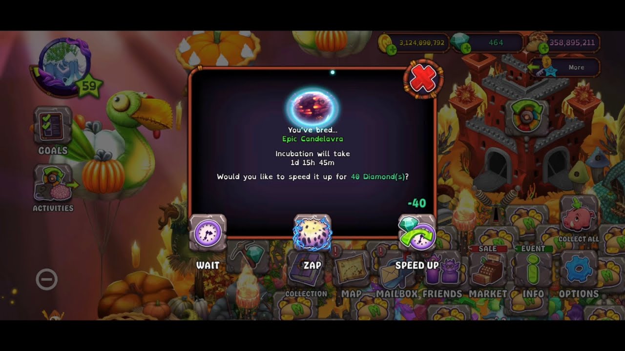 How To Breed Epic Candelavra On Fire Haven - YouTube