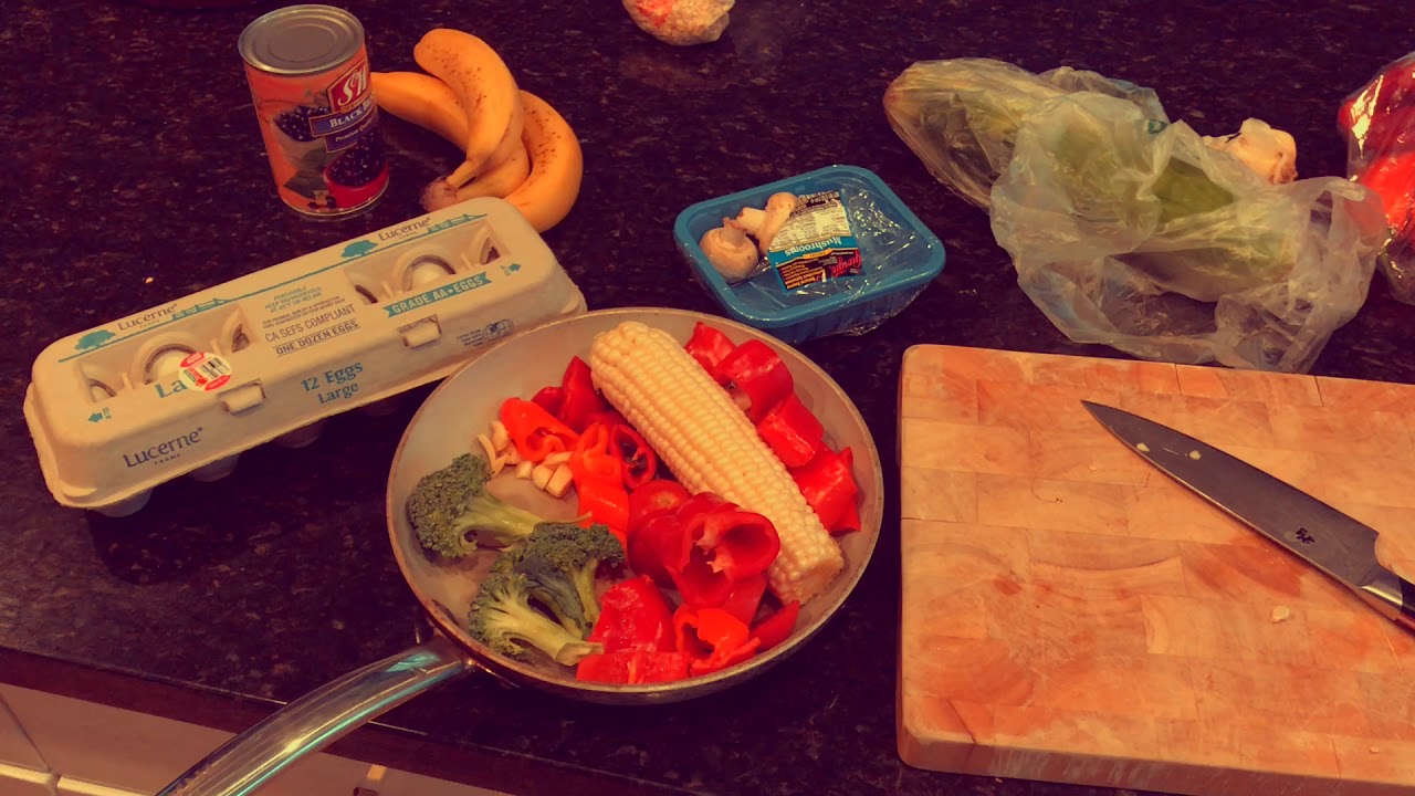Gonzo Healthy Eating: Quick and Easy Man's Meal - YouTube