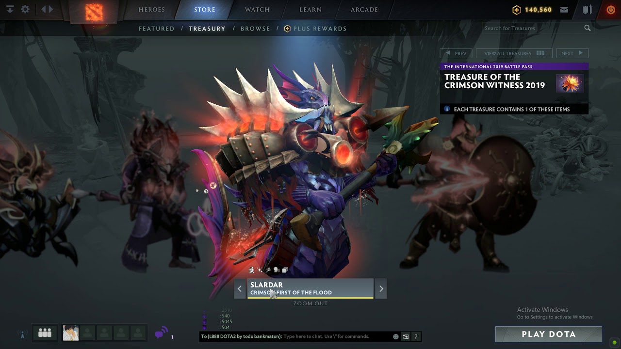 Dota 2 Treasure of the Crimson Witness 2019 - YouTube