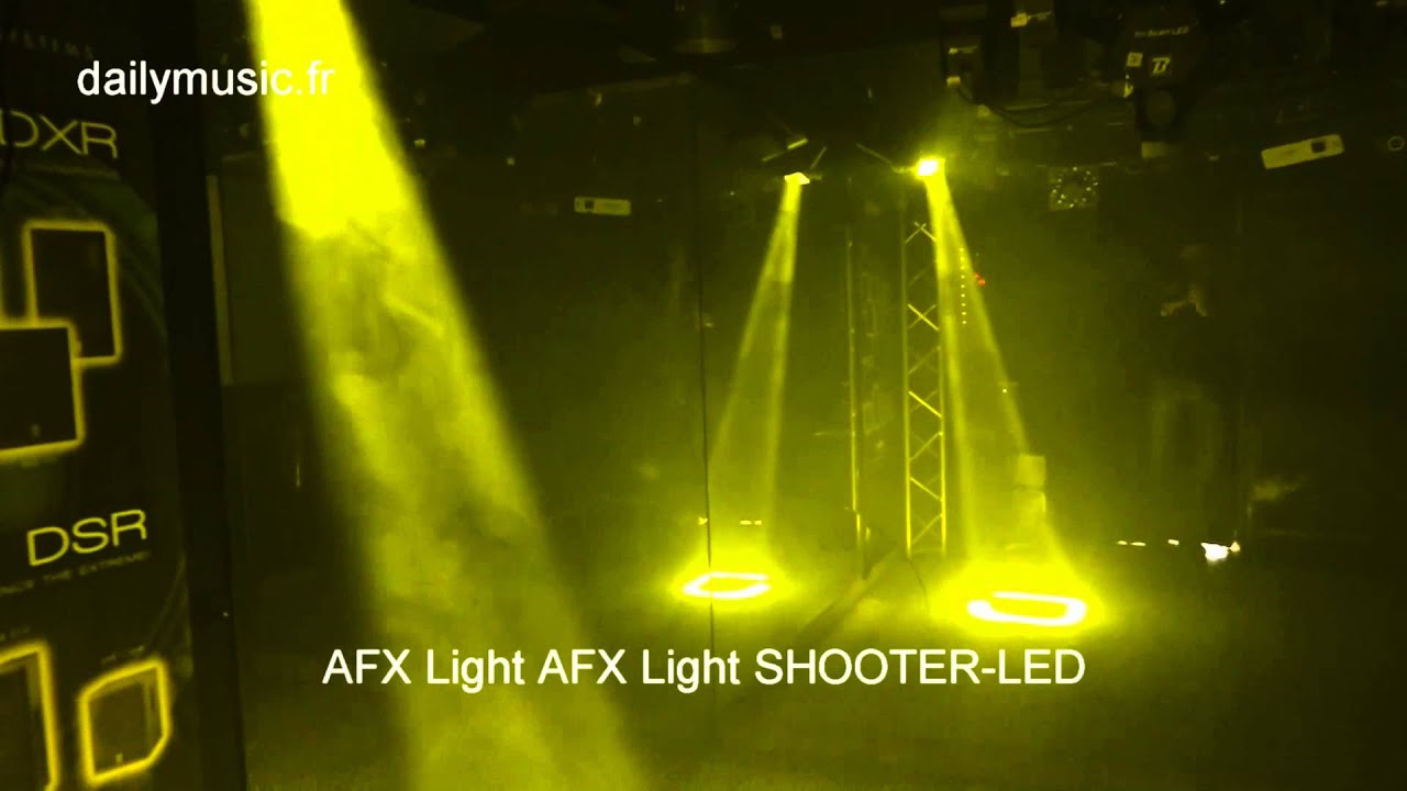 AFX Light SHOOTER-LED chez Daily Music - YouTube