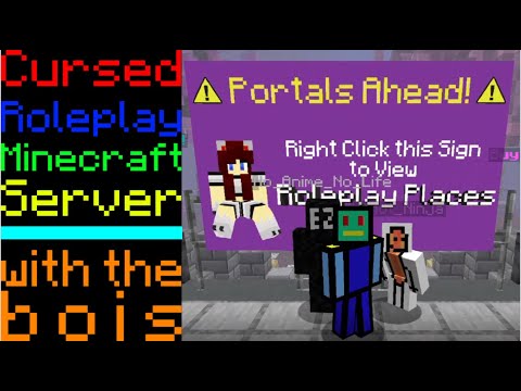 Minecraft Cursed Roleplay Server (with the bois) - YouTube