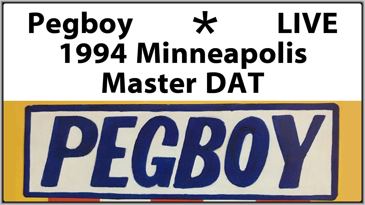 Pegboy Live 1994 Oct 6 First Avenue Minneapolis MN Concert Performance ...