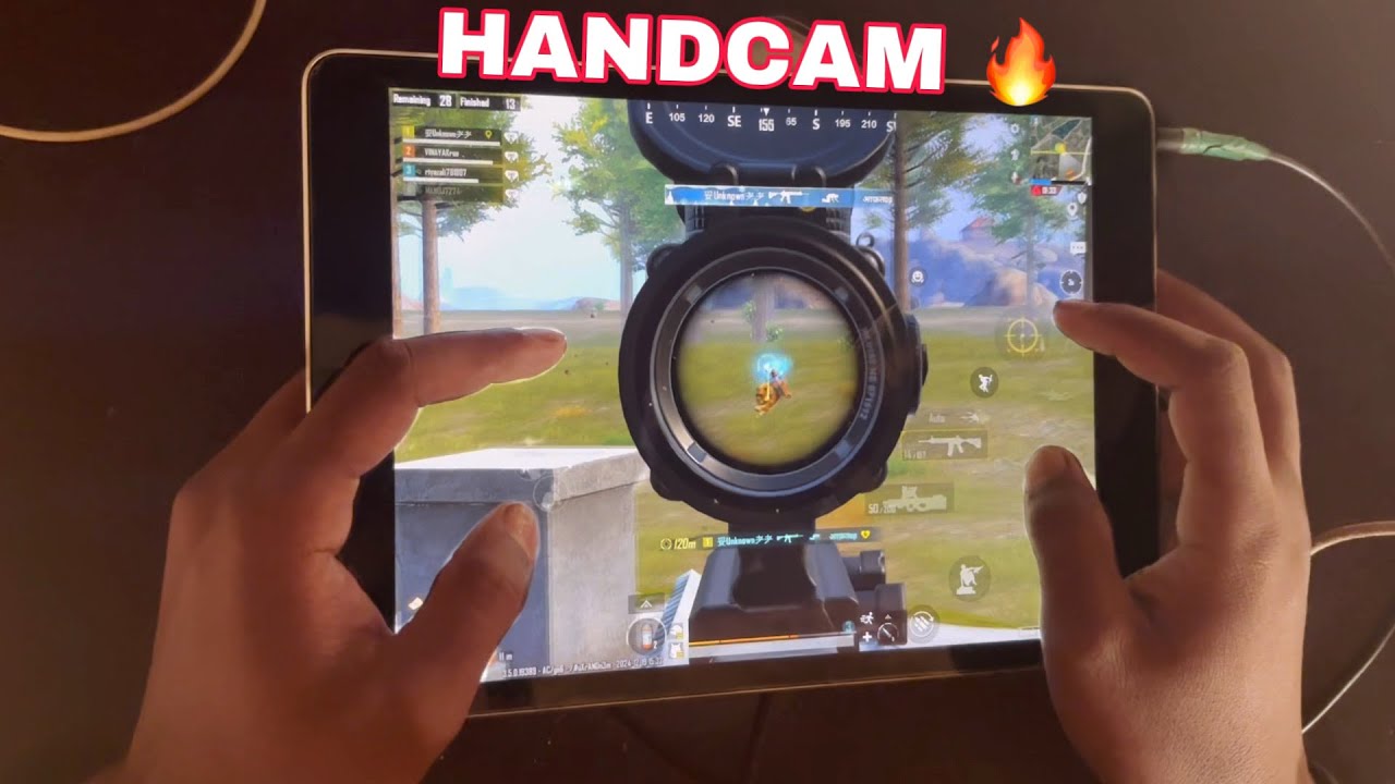 3.5 Update BGMI Handcam - iPad 9th Generation BGMI Handcam Gameplay ...