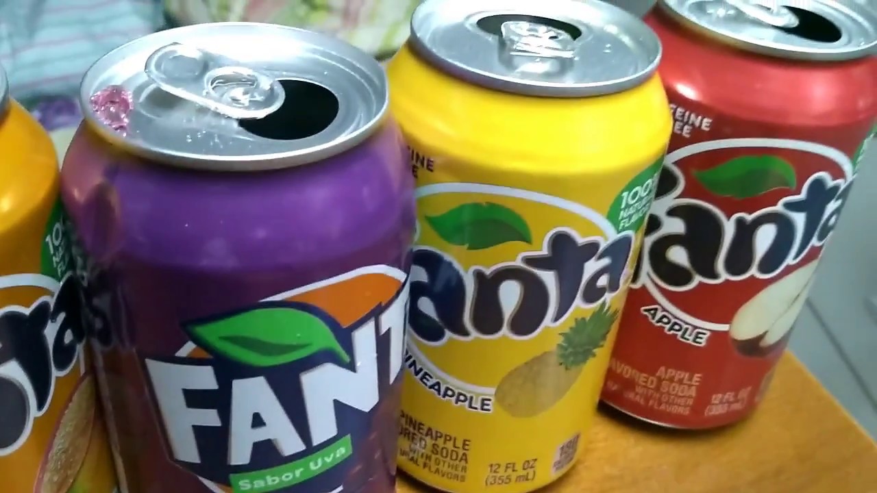 FANTA de todos os sabores - YouTube