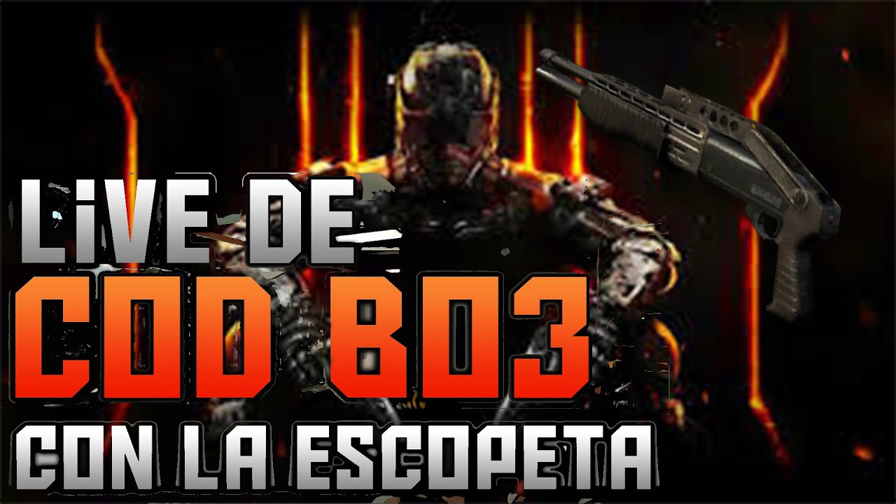 PARTIDA A ESCOPETA - GAMEPLAY BO3 BETA - YouTube