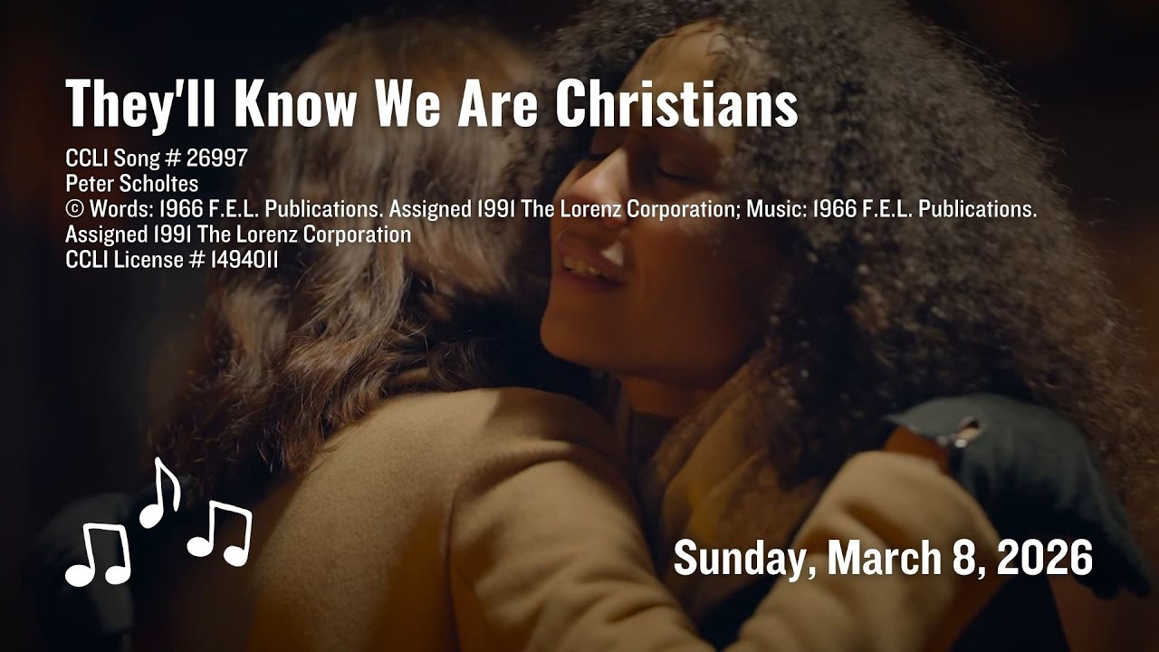 They'll Know We Are Christians - Peter Scholtes - YouTube