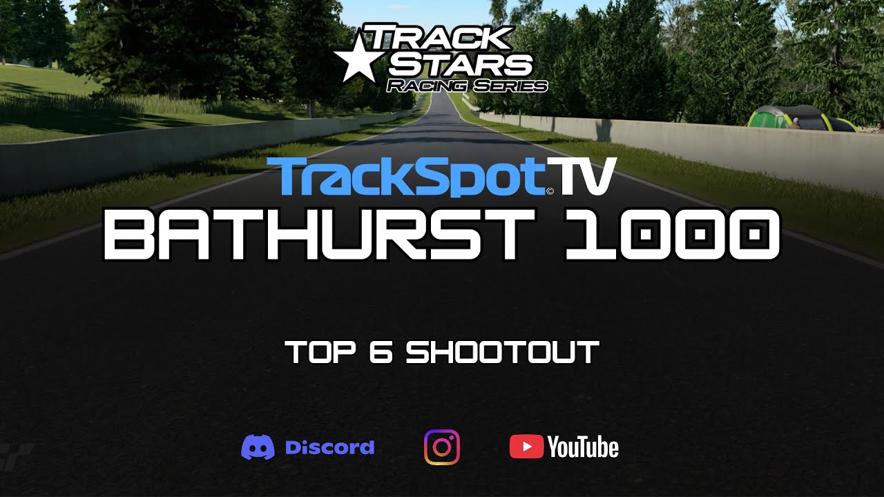 TrackSpotTV Bathurst 1000 | Top 6 Shootout | Track Stars Touring Cars ...
