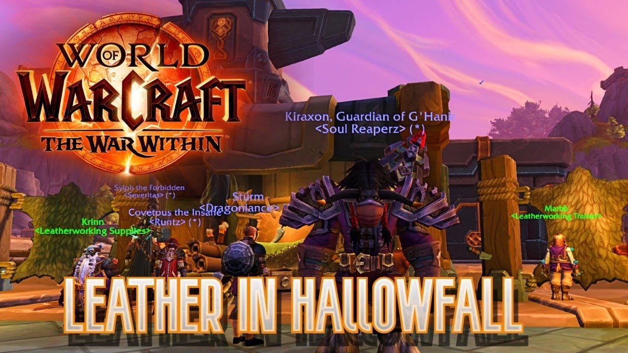 World of Warcraft into HALLOFALL HORIZONTAL - YouTube