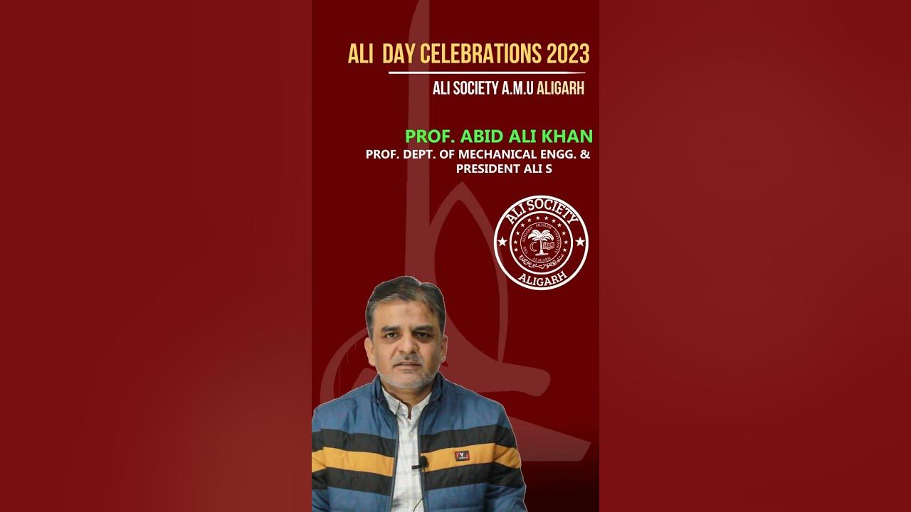 Prof. Abid Ali Khan, Department of Mechanical Engineering & President ...
