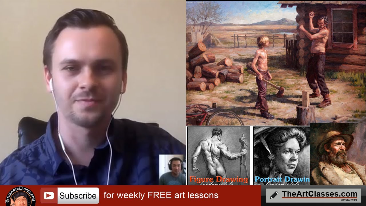 Interview with Artist and painter Stan Prokopenko - YouTube