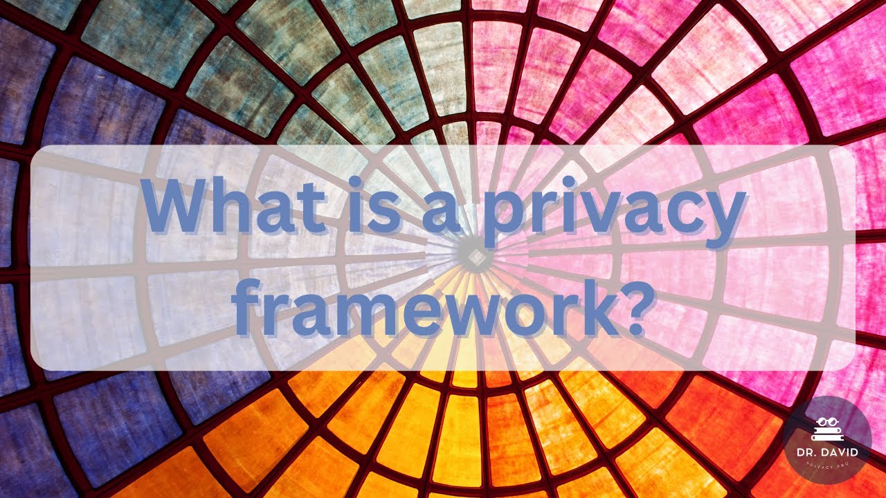 What is a privacy framework? - CIPM Certification - YouTube