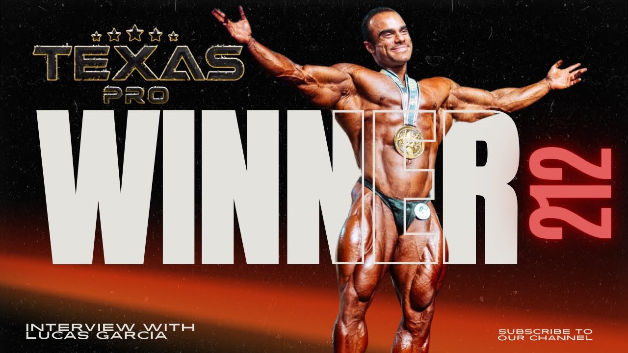 2025 Texas Pro Interview with 212 IFBB Pro Winner Lucas Garcia - YouTube
