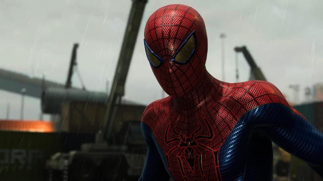 Andrew Garfield Spider-Man vs Rhino and Scorpion TASM 1 Suit Marvel's Spider-Man Remastered PS5 ...