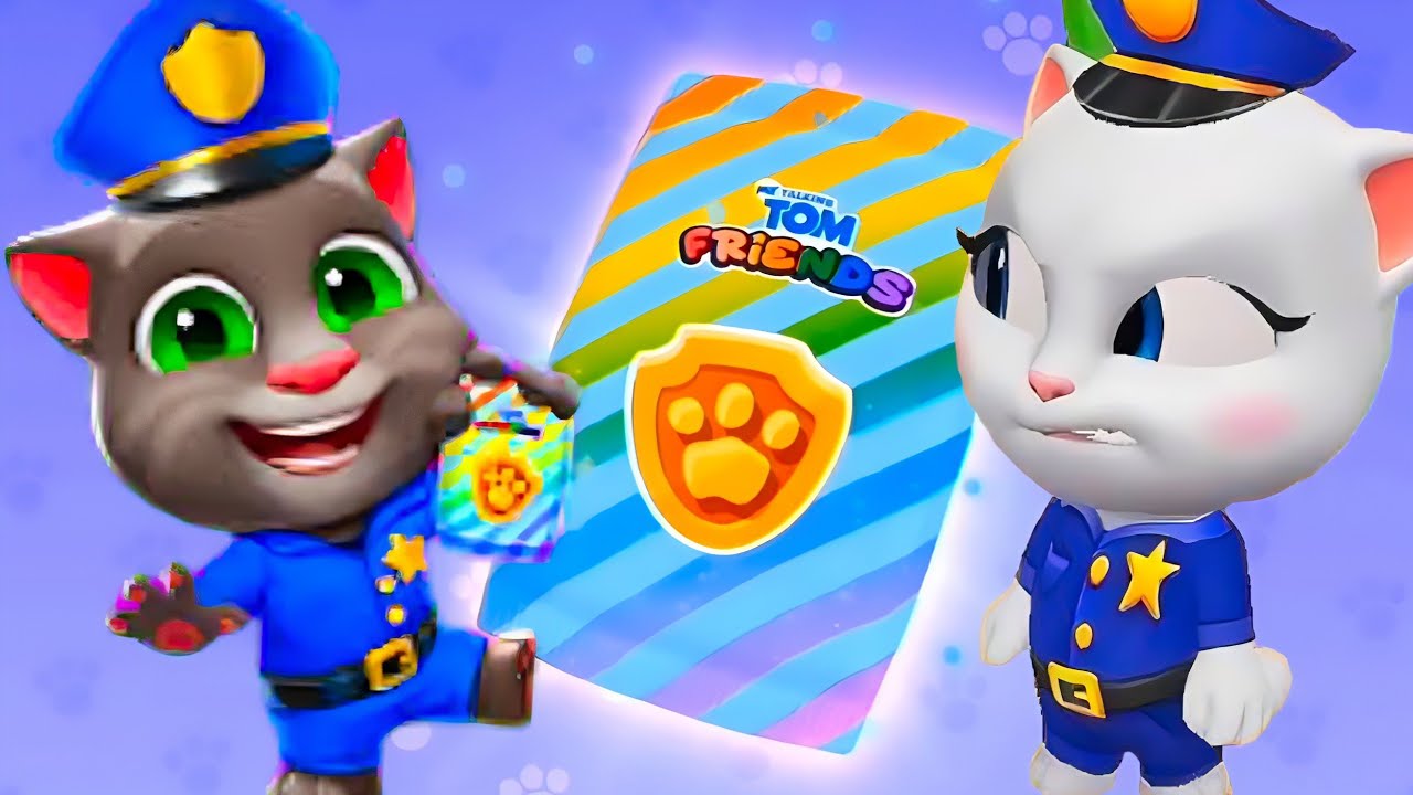 Sticker Book New Update 😍 Talking Tom Friends New Funny Episode - YouTube