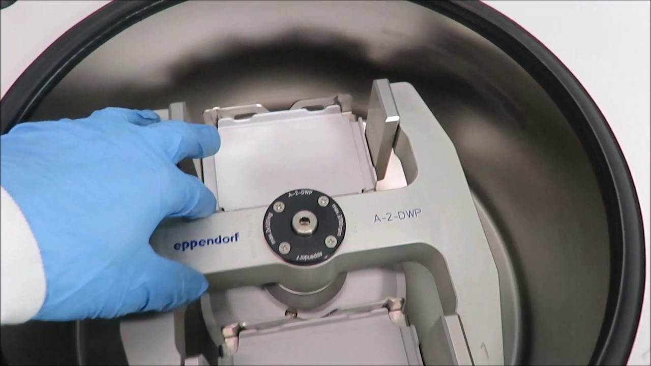 Eppendorf 5804 Centrifuge - YouTube