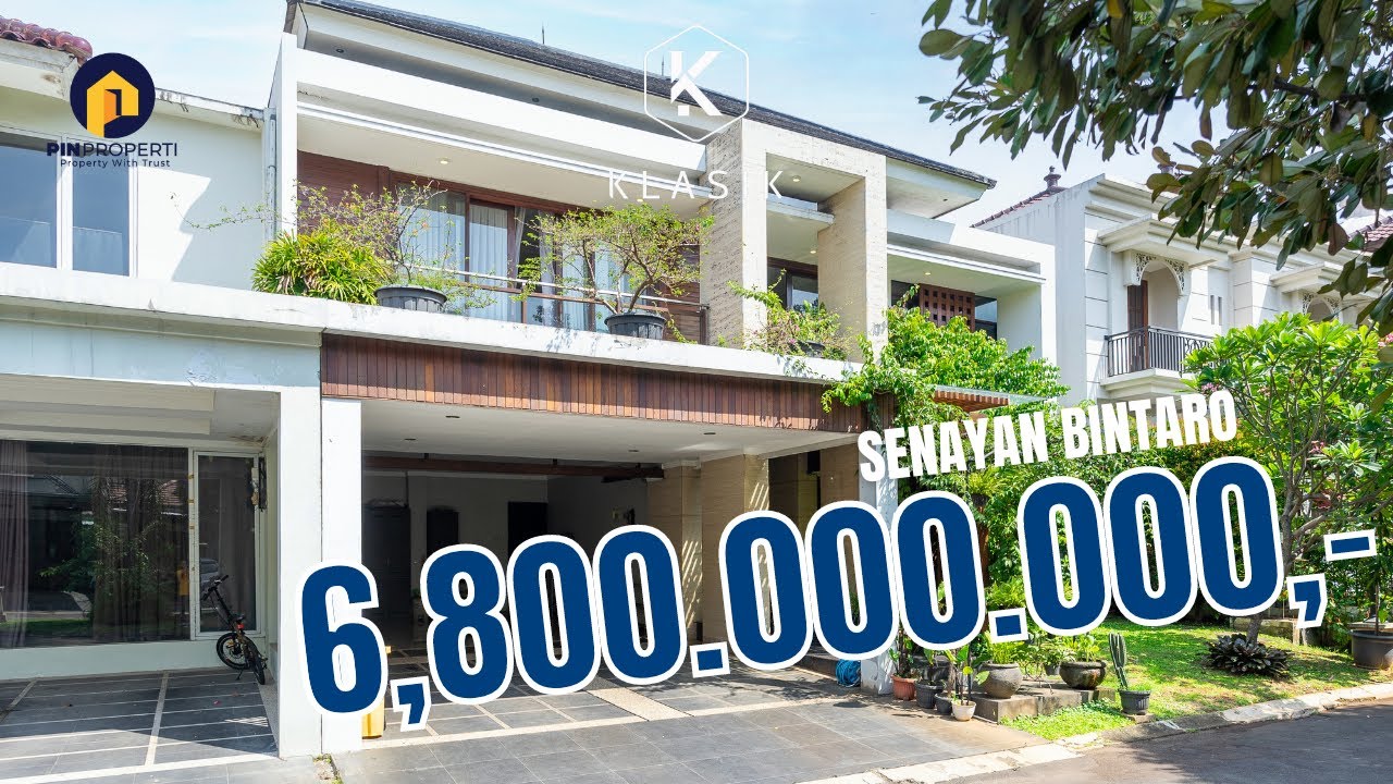 Jual Rumah Bintaro | Senayan Bintaro | Pinproperti 087885456736 - YouTube