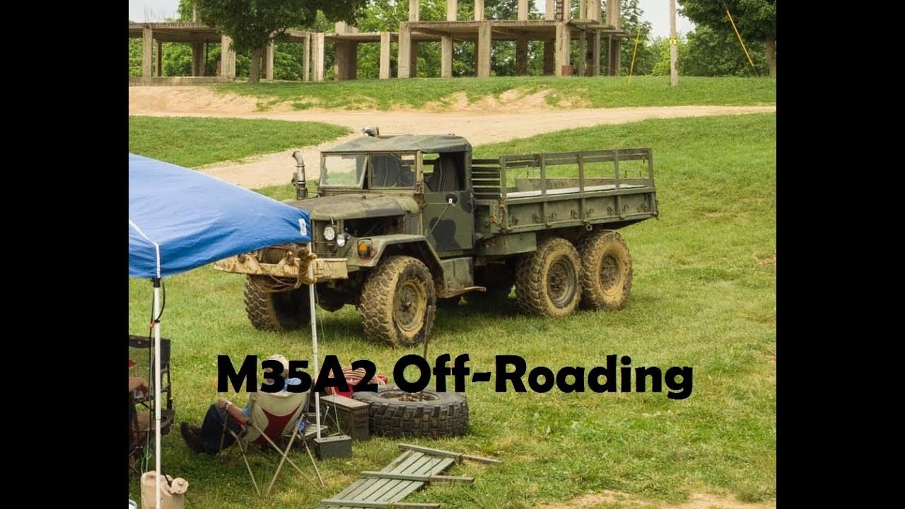 M35A2 Deuce and A Half Ride Along - YouTube