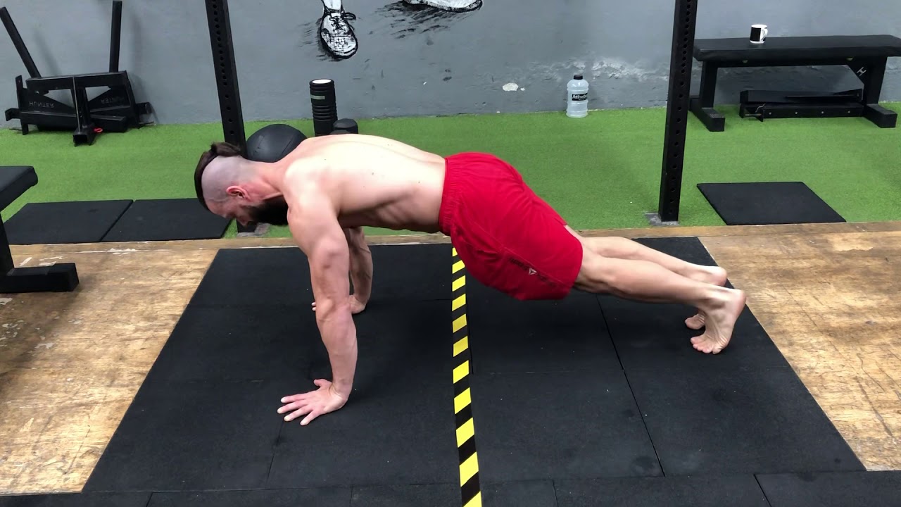 Push up with tuck up + variação - YouTube