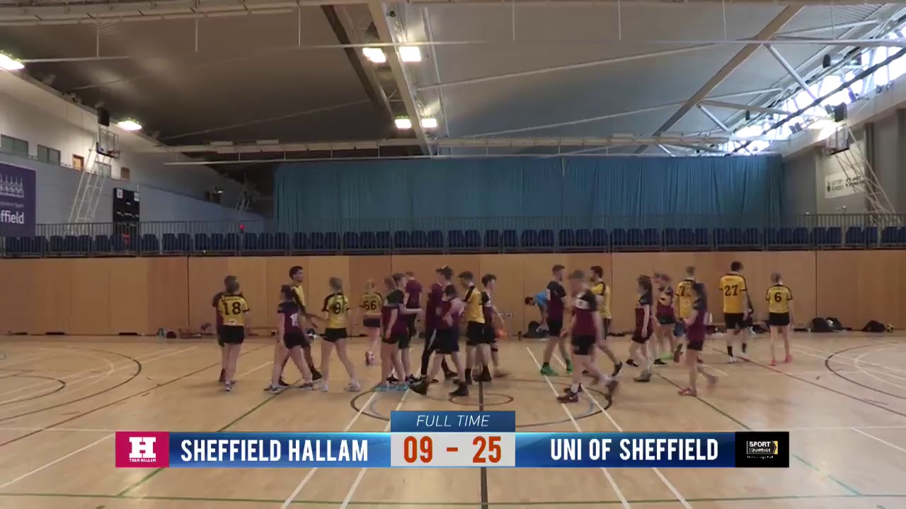 Sheffield Hallam vs University of Sheffield Varsity Korfball Live ...