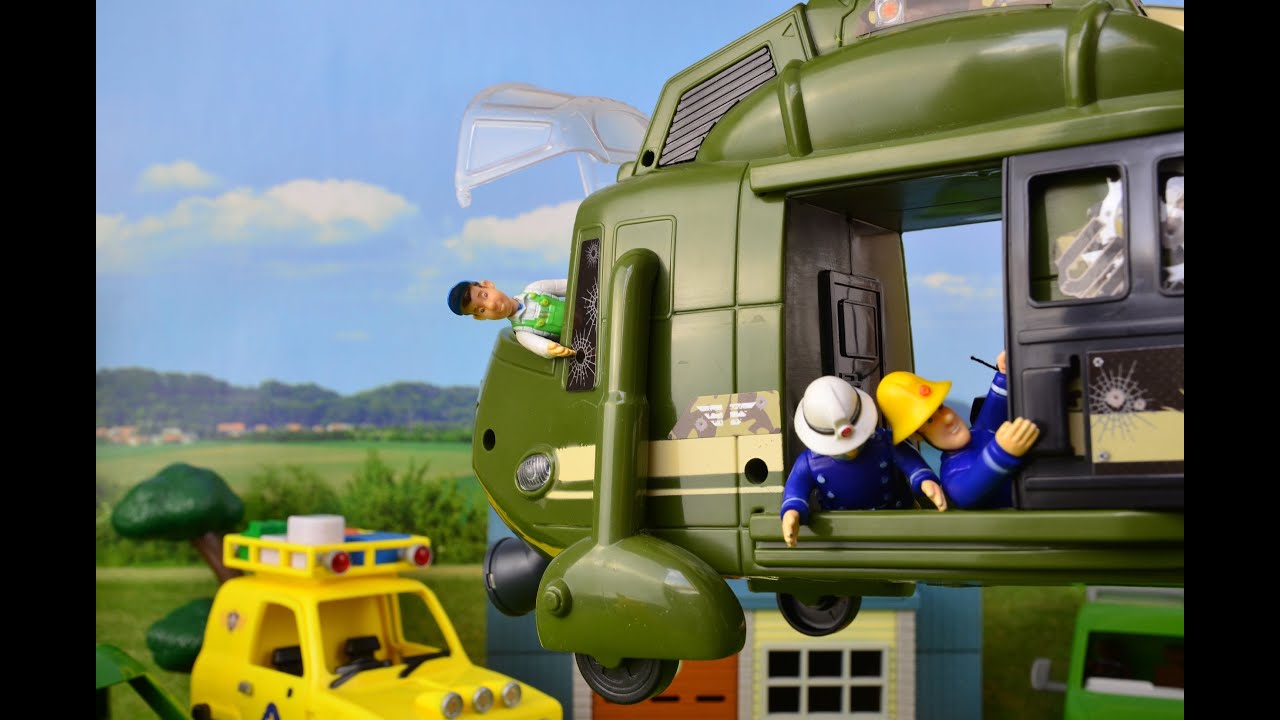 NEW 2016 Fireman sam episode Mike floods new Helicopter Feuerwehrmann ...