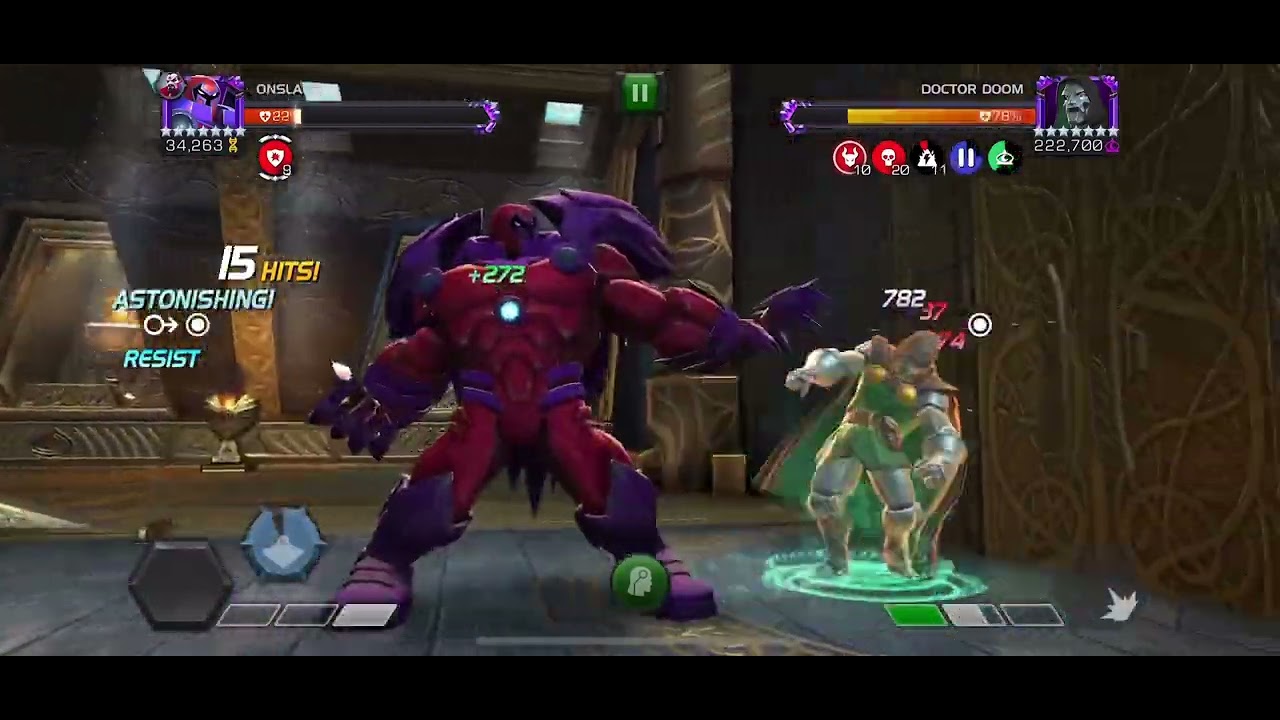 Gauntlet doom soloed with onslaught - YouTube