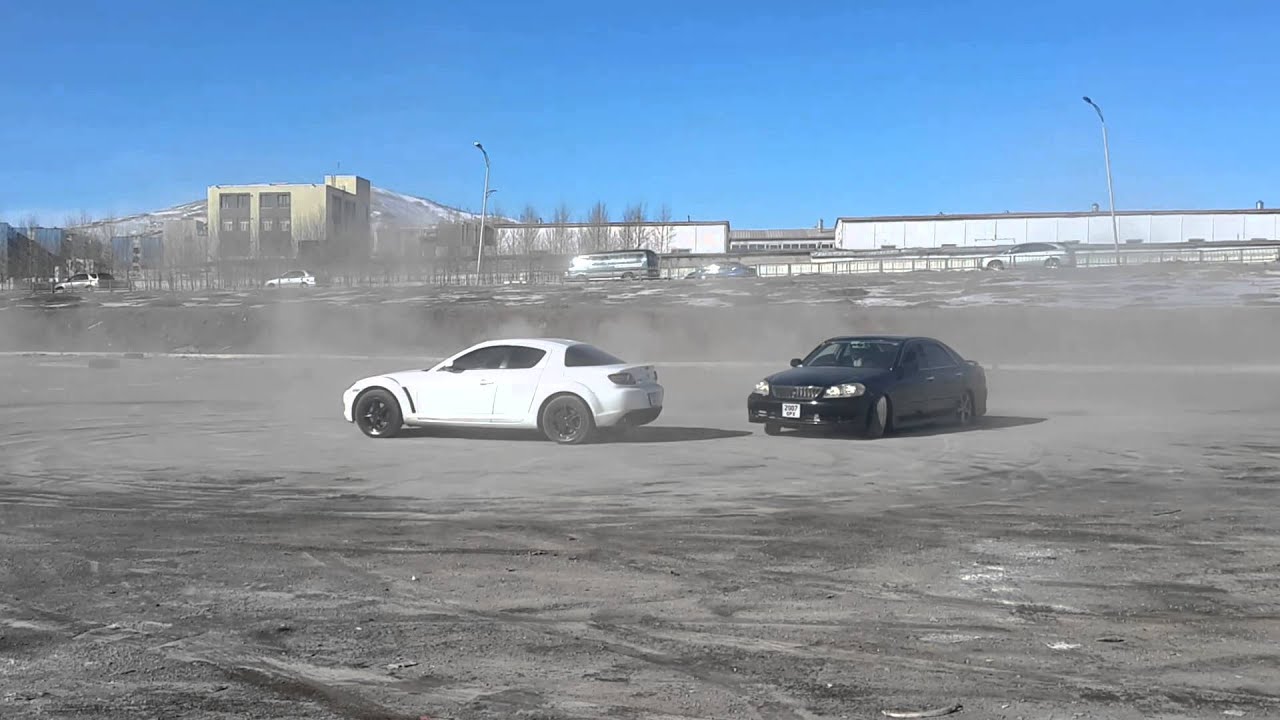 Mark II Jzx110 Mongolian Drift IR-V 20150223 2907 OPX (ERDENET) - YouTube