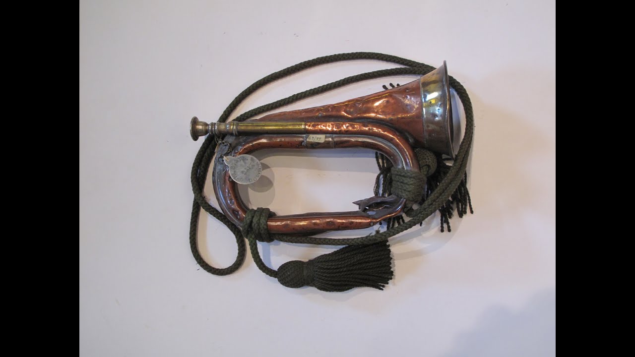 Battle of The Somme 1916 Damaged Bugle WW1 - The Keep Military Museum ...