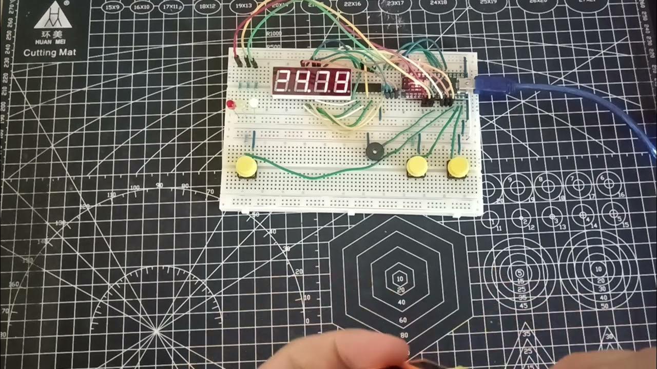 Rubik's cube timer with Arduino Nano - YouTube