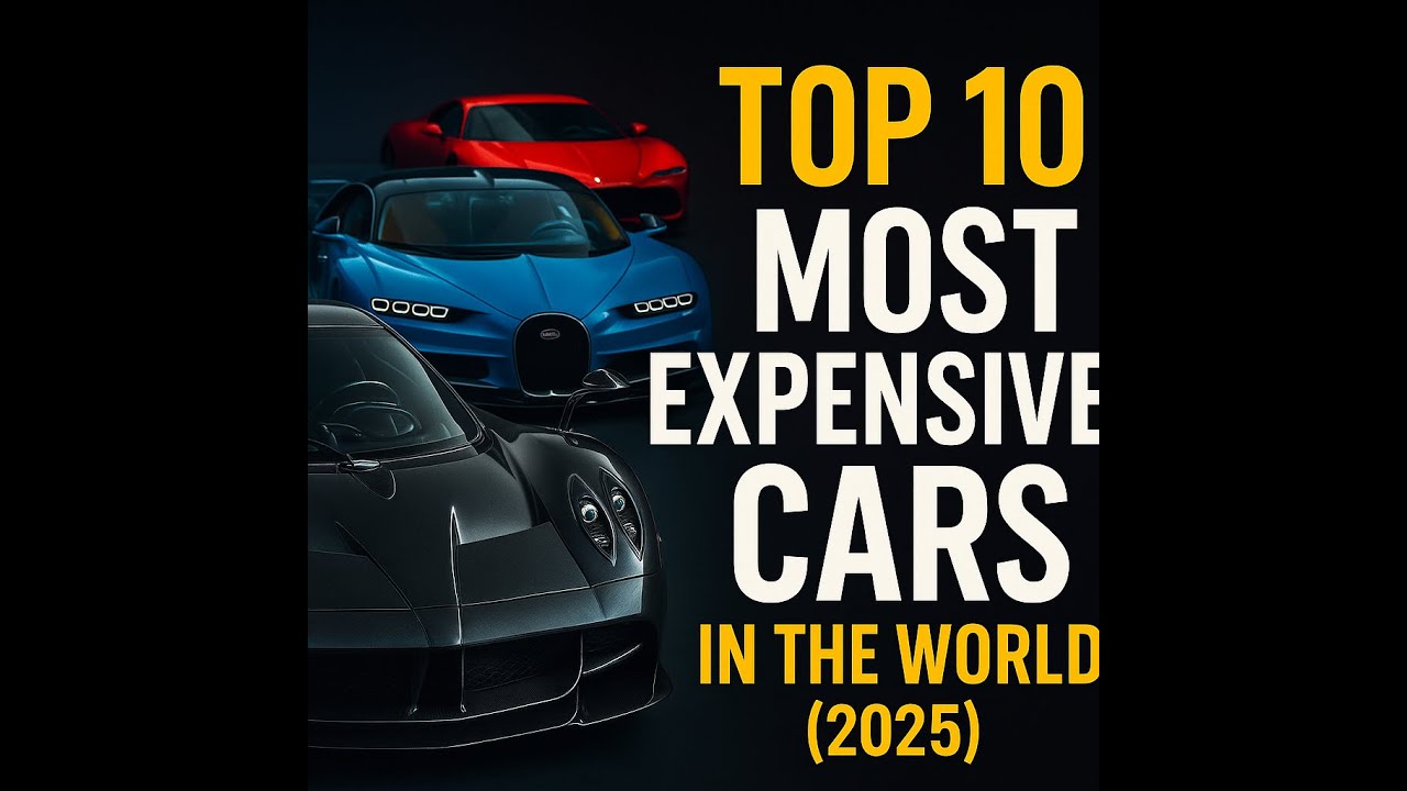 Top 10 Most Expensive Cars of 2025 – INSANE Price Tags! - YouTube