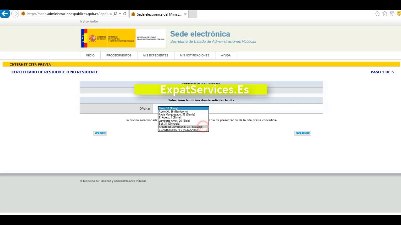 How to book an online appointment with Spanish immigration - Foreigners ...