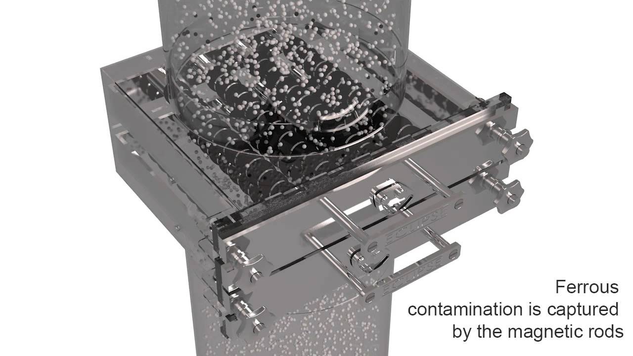 Easy Clean Housed Magnetic Grid Animation - YouTube