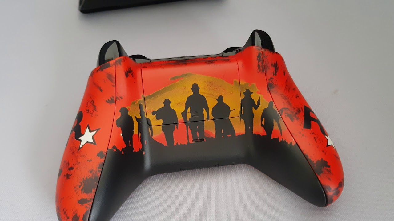 Custom Xbox One Controller Red Dead Redemption2 - YouTube