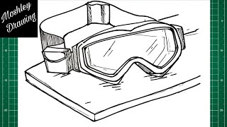 Science Goggles Drawing
