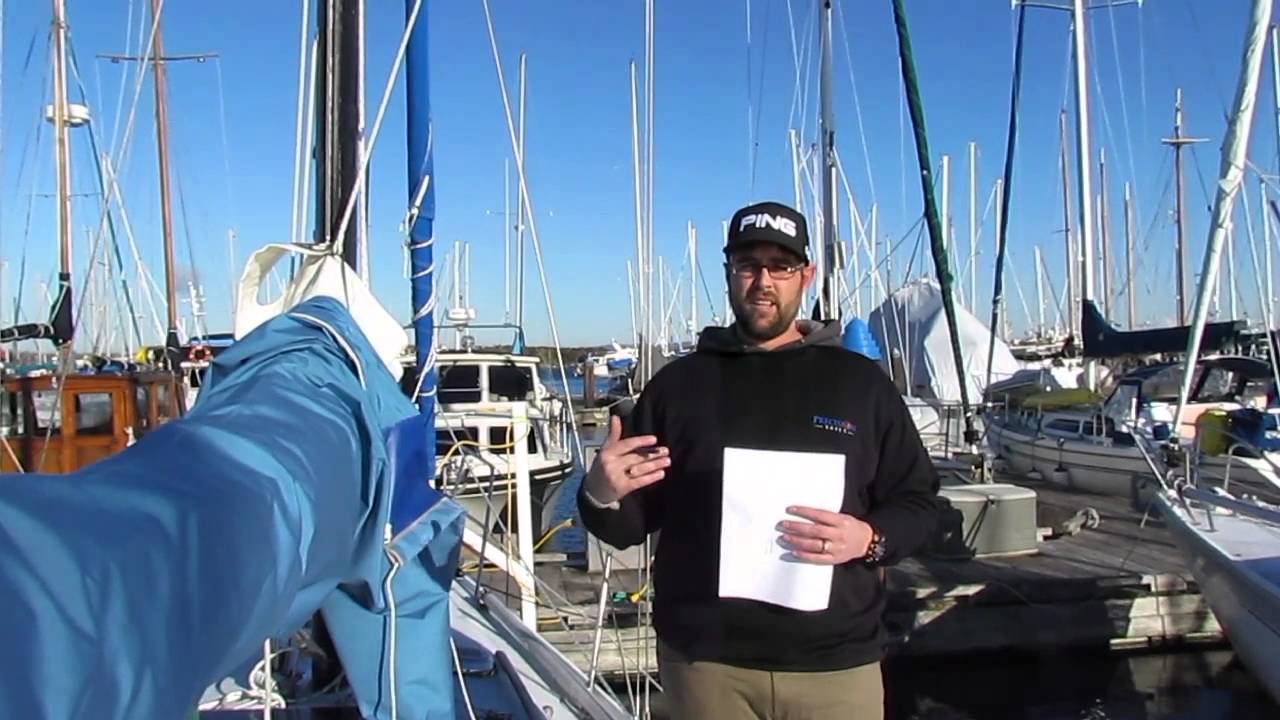 How To Measure for a new headsail - Introduction and colors - YouTube