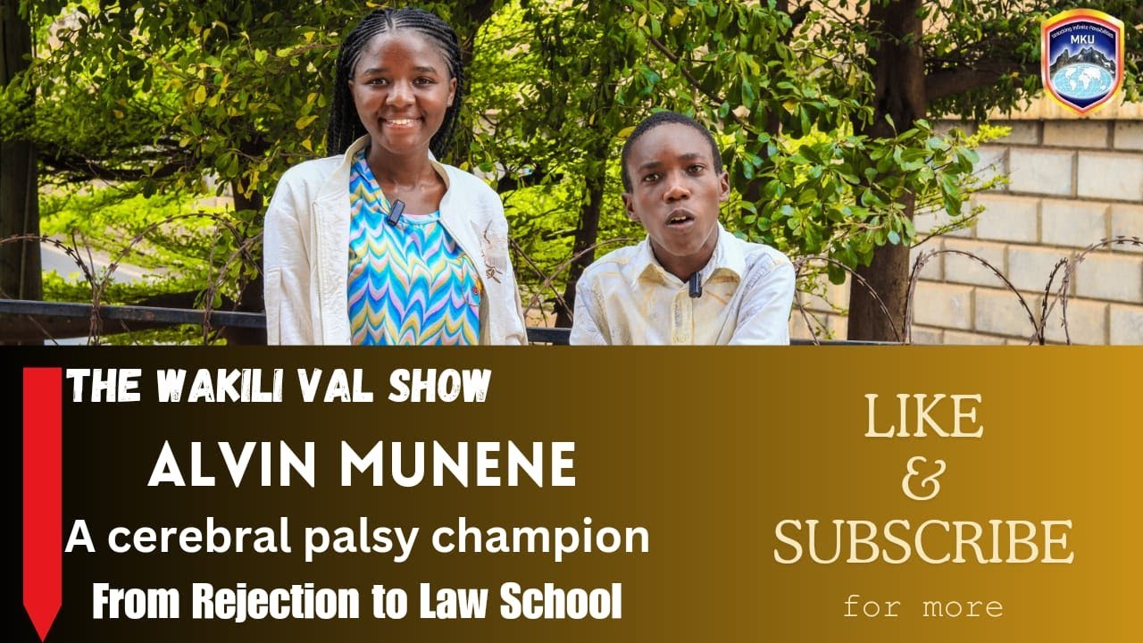 'They said I couldn't be a lawyer because of how I speak' Wakili Alvin Munene - YouTube