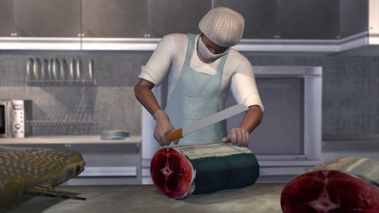 'Tuna scrape' compared to 'pink slime' - YouTube