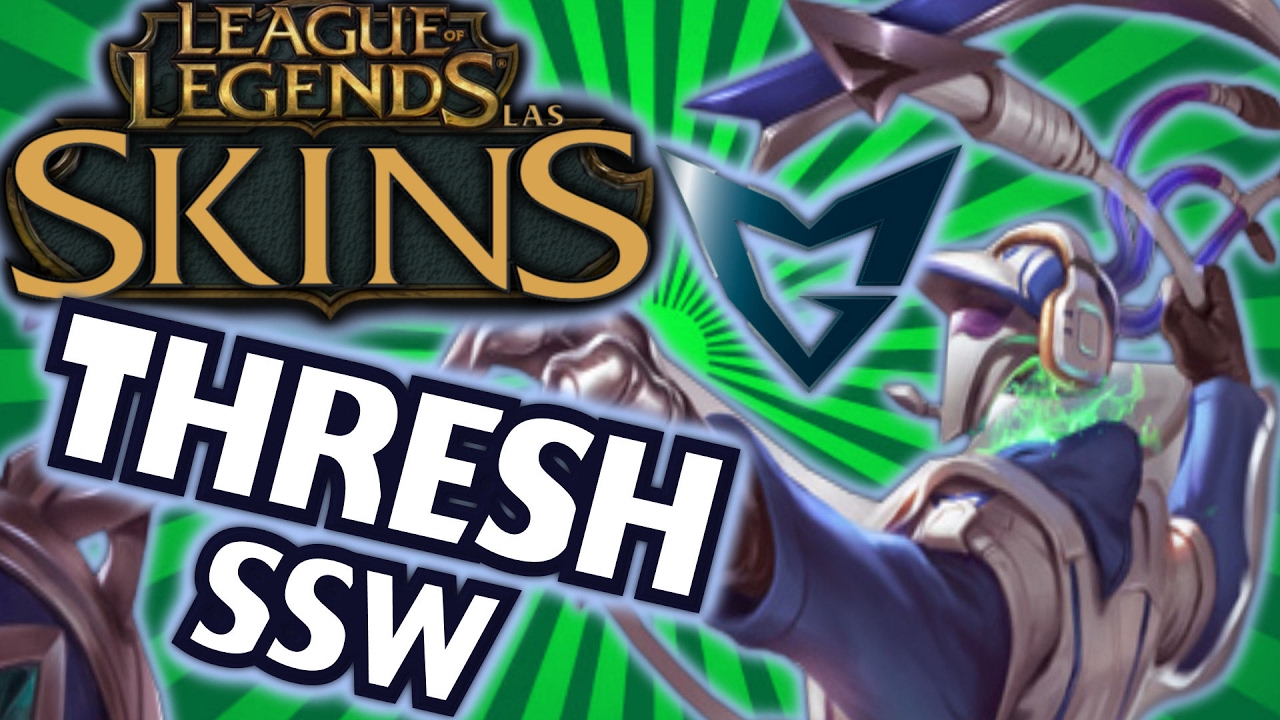 THRESH SSW (Thresh Samsung Galaxy White) / SKIN 975 RP / Presentación y ...