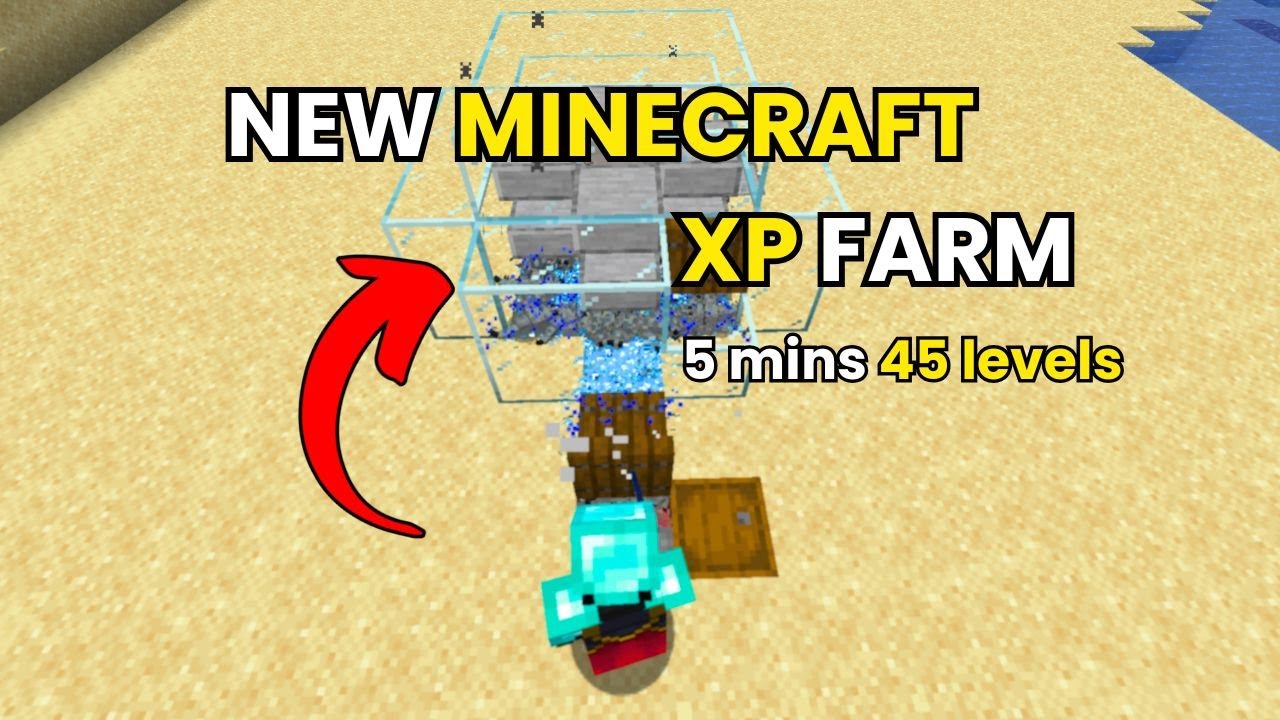 BEST XP Farm for Minecraft 1.21+ Java Edition - YouTube